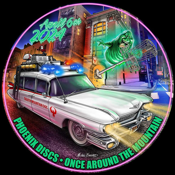 2024 Ghost Busters and 2025 Batman Once Around the Mountain Discs ...